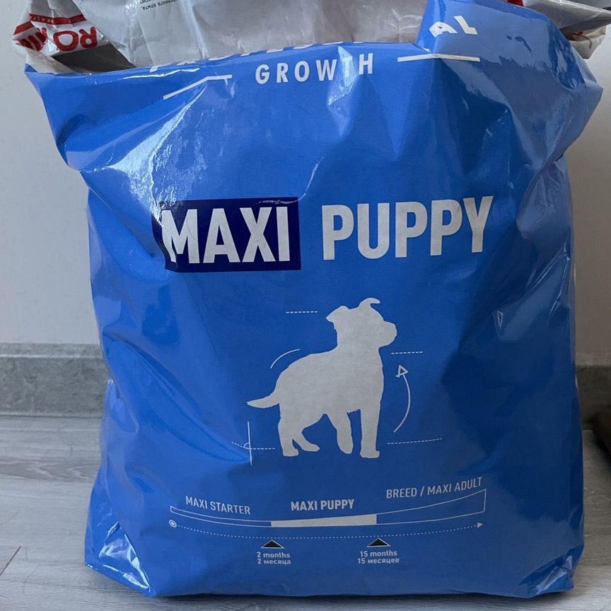 Корм для собак royal canin puppy maxi