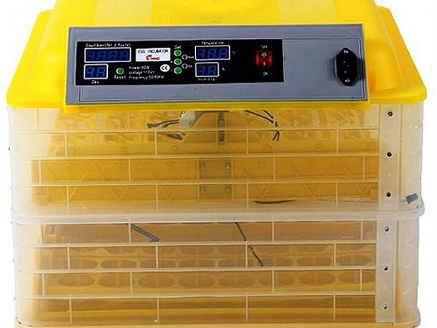 Инкубатор на 96 яиц с резервным питанием