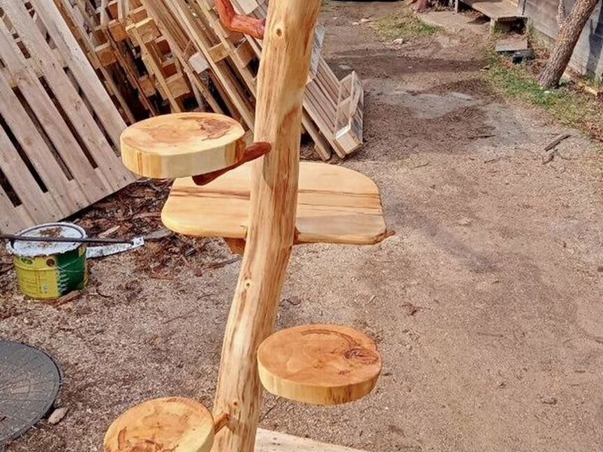 Дерево дом для кошки