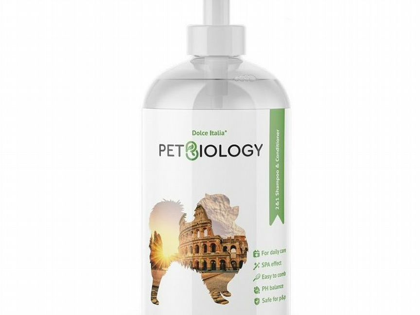 PetBiology Шампунь и кондиционер для собак, Италия