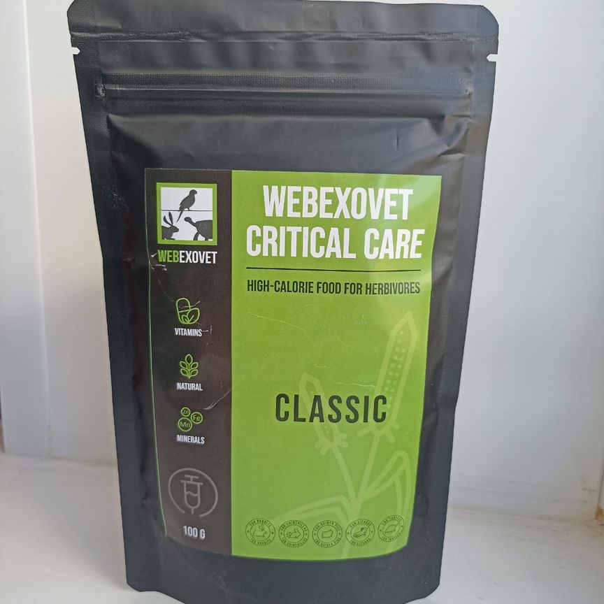 Webexovet critical care корм для травоядных