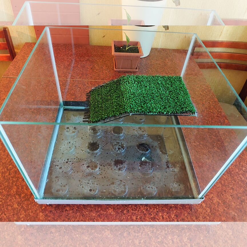 Акватеррариум для черепахи 26 литров