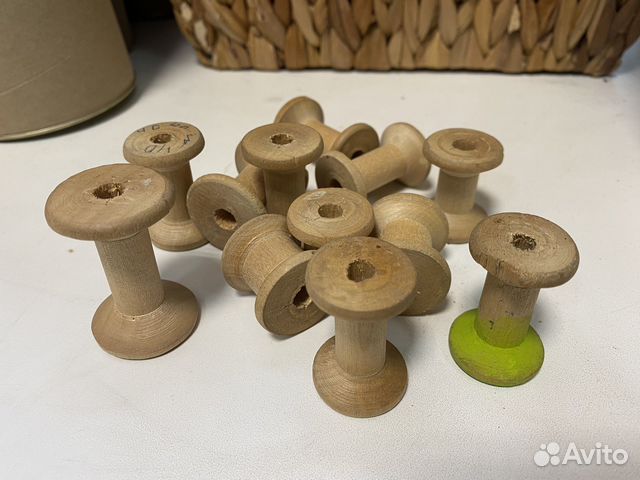 Катушки для ниток деревянные СССР купить во Владимире | Хобби и отдых ...