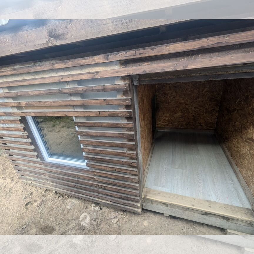 Будка утеплённая для собак