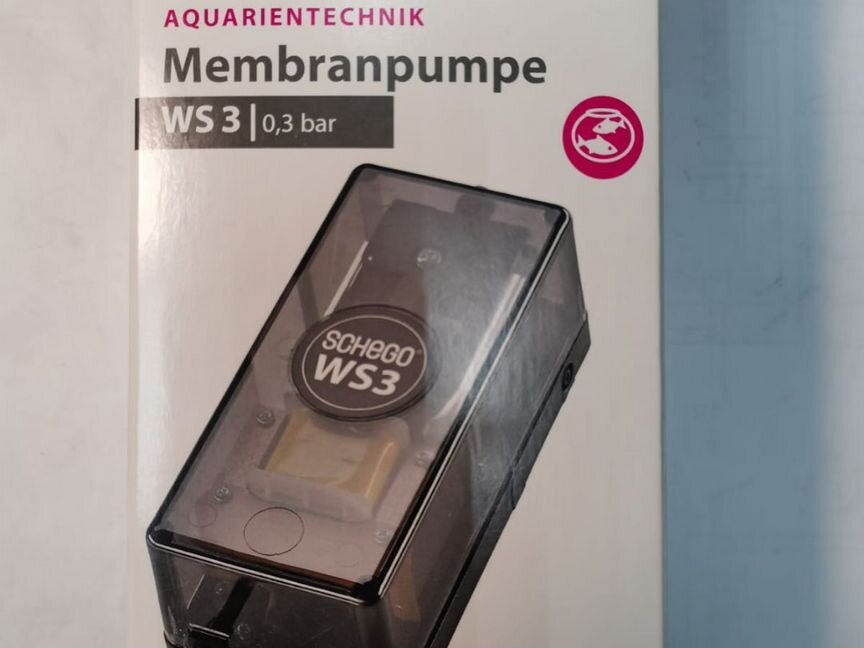 Компрессор для аквариума schego WS3