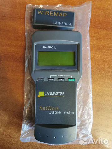 Кабельный тестер Lanmaster LAN-PRO-L купить в Подольске | Электроника | Авито