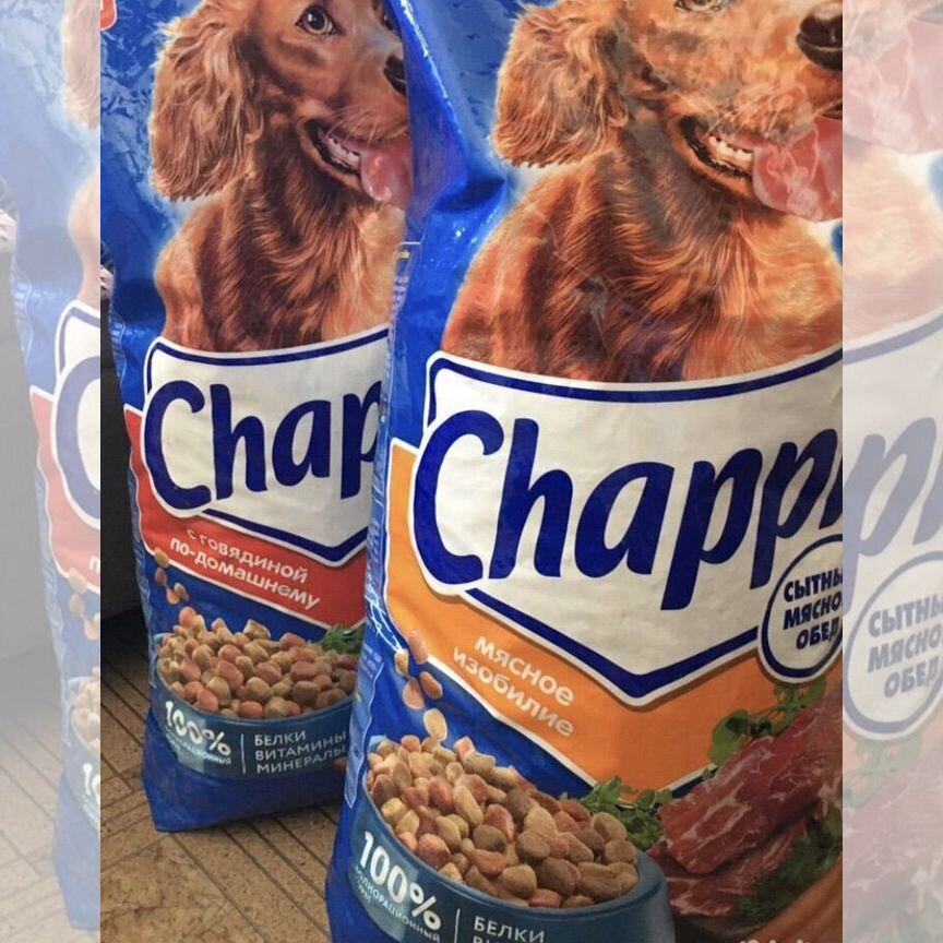 Корм chappi 15 кг