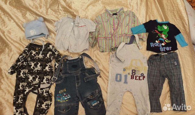 Детские вещи пакетом, р 74-86 купить в Екатеринбурге | Личные вещи | Авито