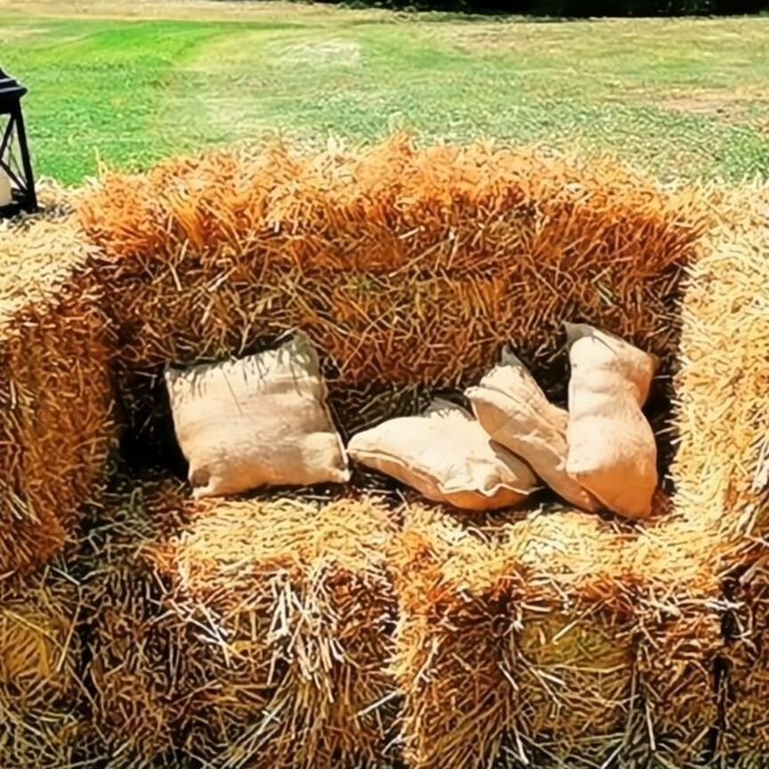 Солома в тюках