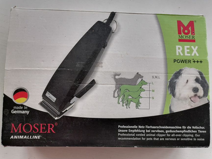Машинка для стрижки животных moser
