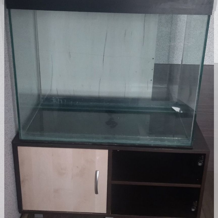 Аквариум с тумбой 216л бу