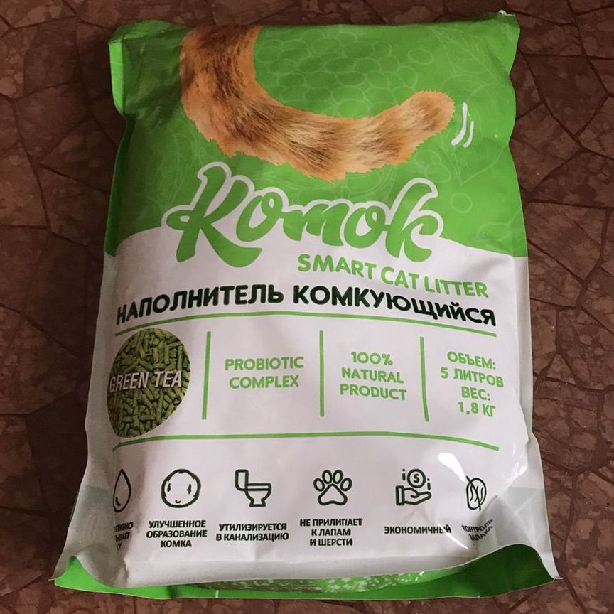 Наполнитель для кошачьего туалета