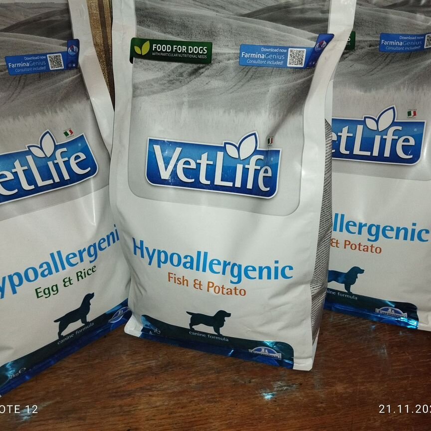 Корм для собак Farmina Vet Life Hypoallergenic