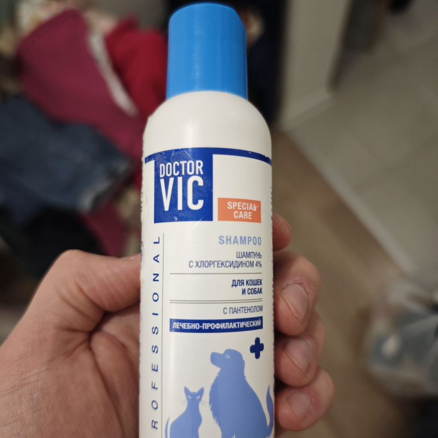 Шампунь для животных doctor vic