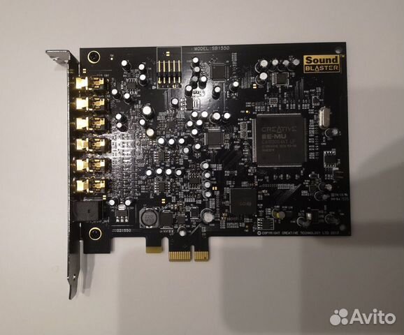 Звуковая карта Sound Blaster Audigy 5/Rx купить в Москве | Электроника ...