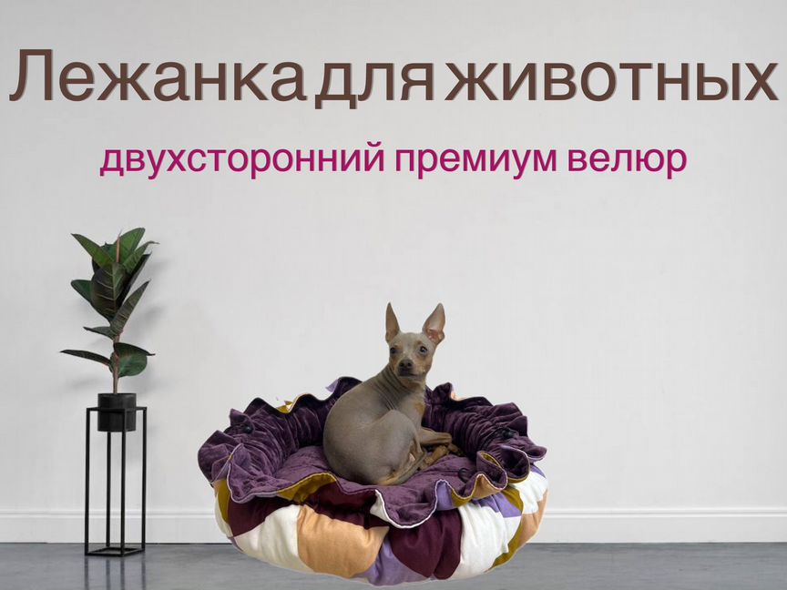 Лежанка для собак и кошек