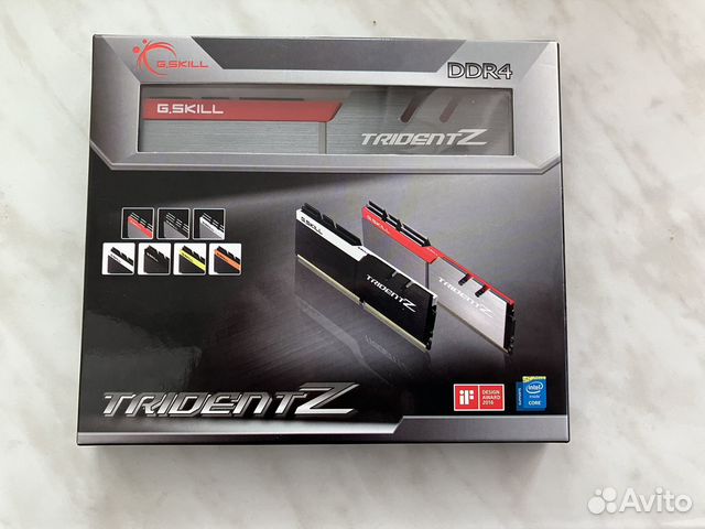 G Skill Trident Z Ddr4 2x16gb 3600mhz купить в Санкт Петербурге Электроника Авито