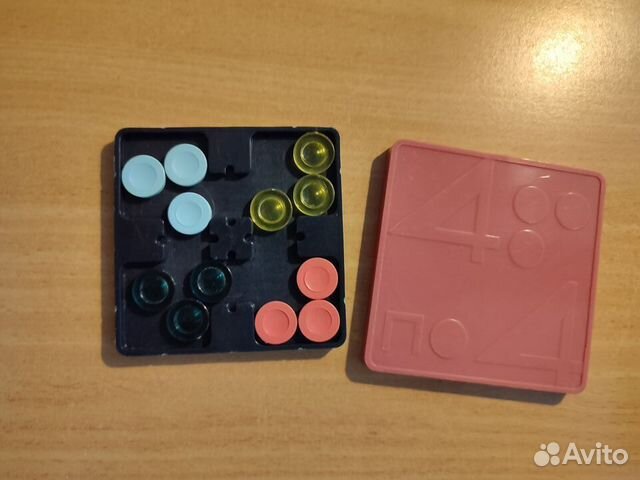 Игра-головоломка "4 по 4", СССР, неполный комплект купить в Москве ...