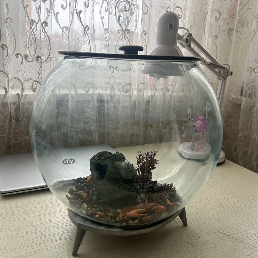 Аквариум круглый 20л