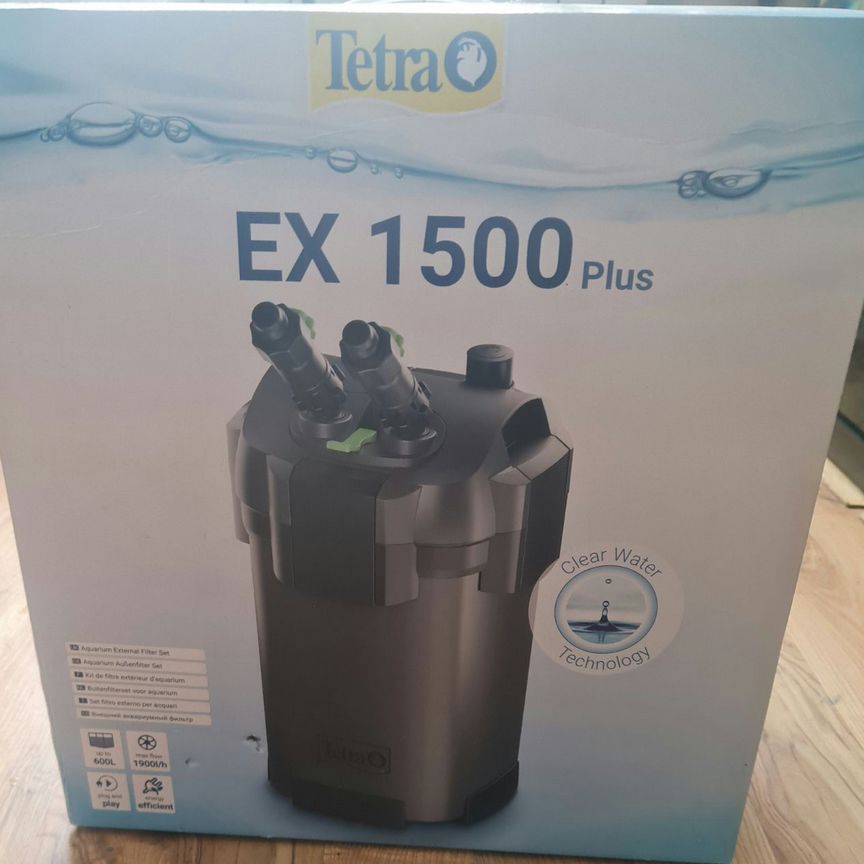 Новый внешний фильтр Tetra EX 1500Plus