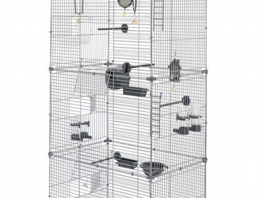 Большая клетка для птиц попугаев