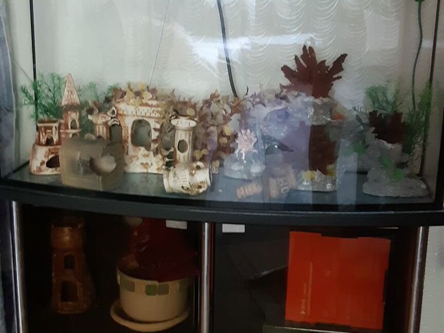 Аквариум с тумбой 110 литров