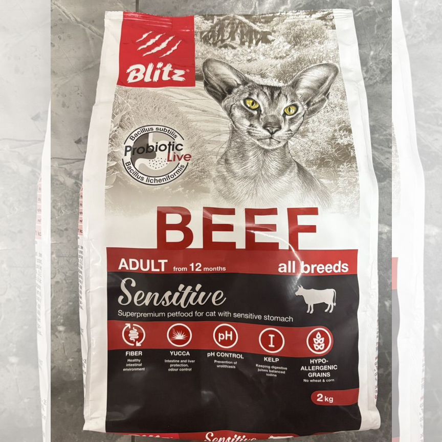 Корм для кошек Blitz 2 кг