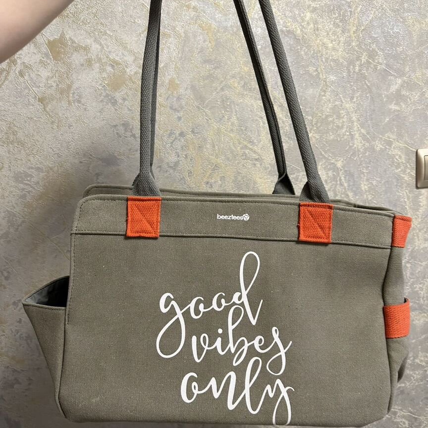 Сумка переноска тканевая для животных бу