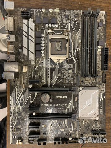 Материнская плата asus prime z270 p купить в Санкт-Петербурге ...