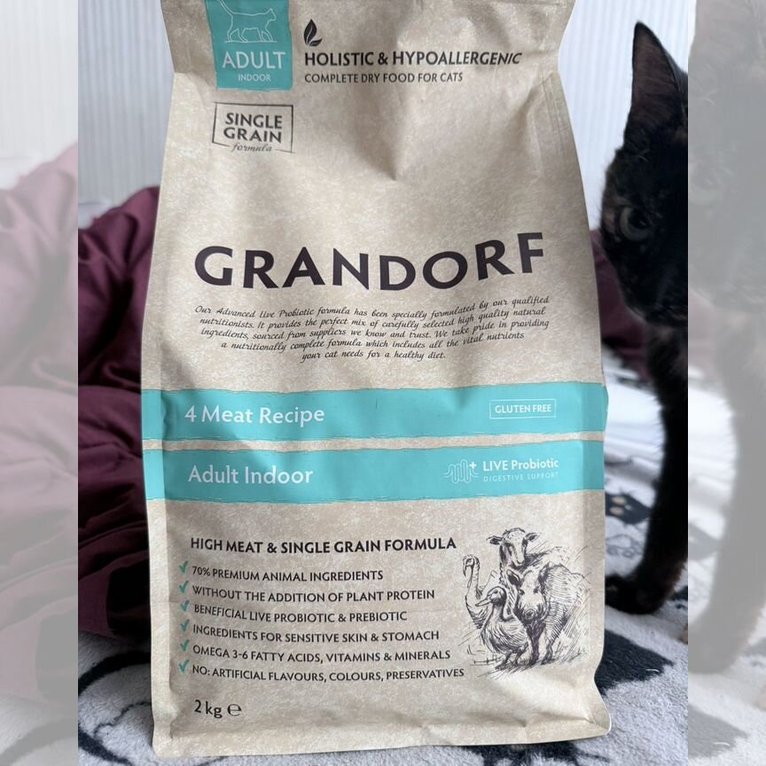Кошачий корм Grandorf