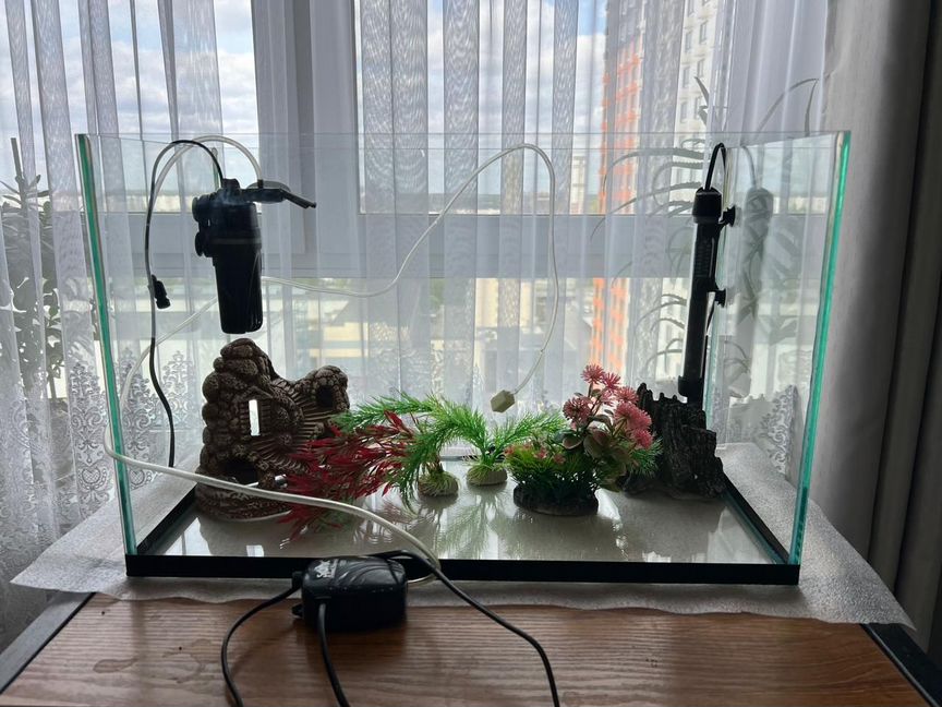 Аквариум на 50л. 55х26х35