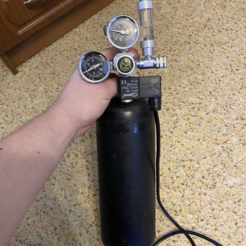 Балон co2 для аквариума
