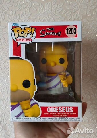 Funko: The Simpsons. Фигурка POP: Obeseus Homer купить в Барнауле ...