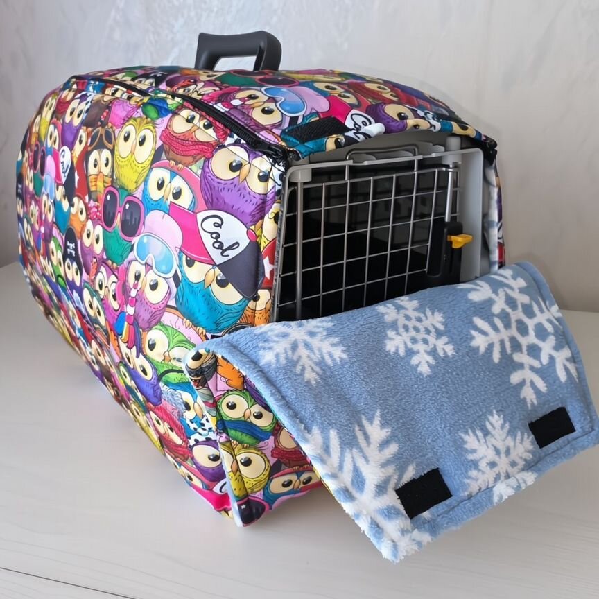 Переноска для кошек новая skudo 1 с чехлом  