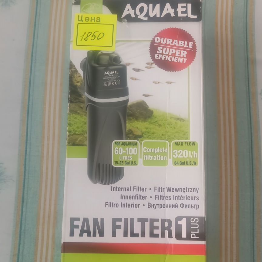 Внутренний фильтр для аквариума Aquael fan1