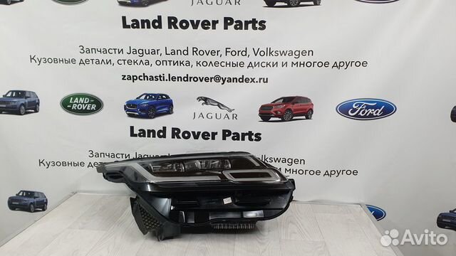Фара правая Range Rover Velar купить в Москве LAND ROVER LR108320 | Авито