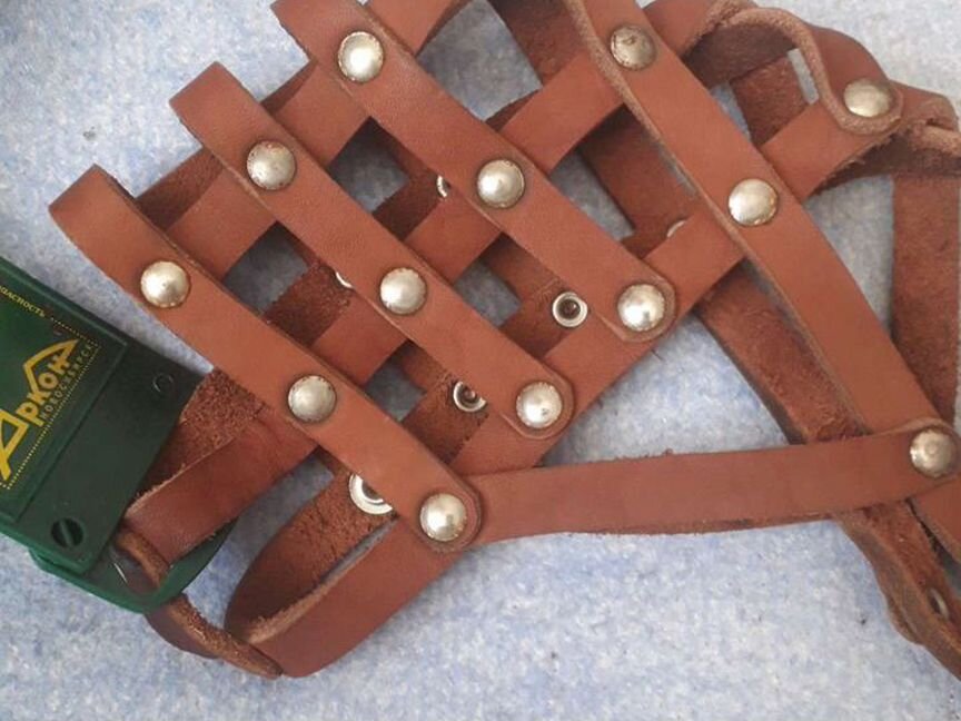 Намордник кожанный