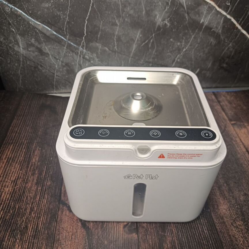 Автоматическая поилка pet flat аккумуляторная