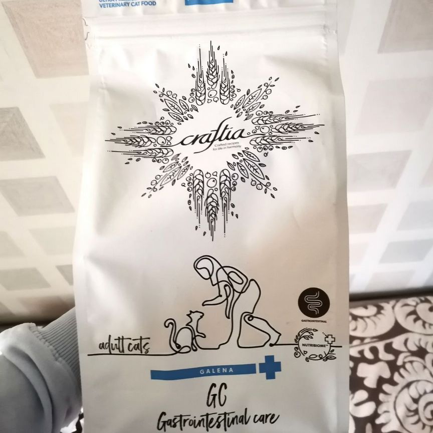 Craftia gastrointestinal для кошек