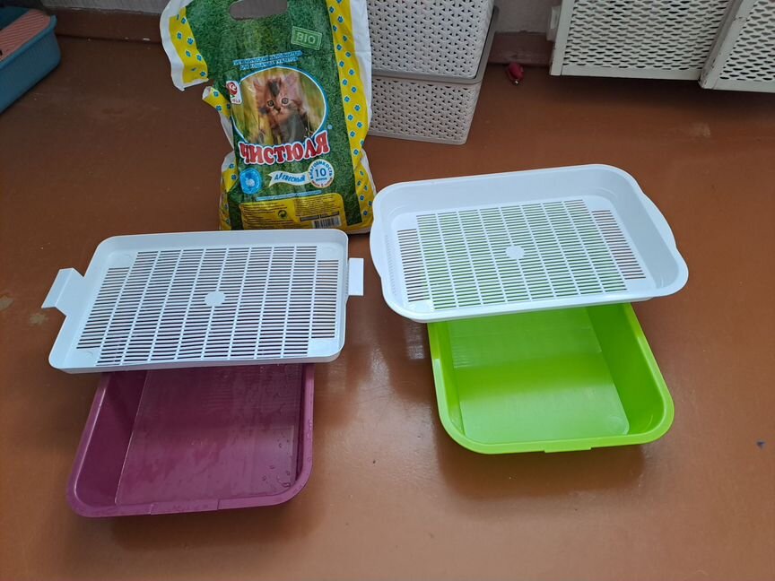 Лотки для кошки