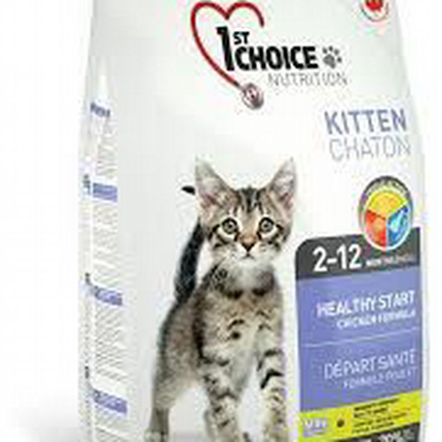 1st Choice Kitten для котят 2,72 кг