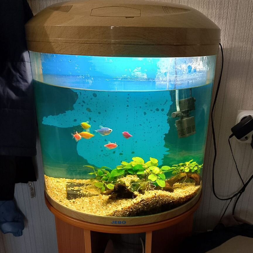 Аквариум с тумбой jebo R750