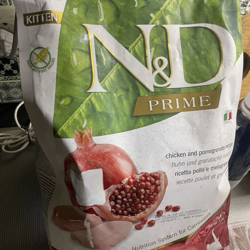 Корм для котят фармина