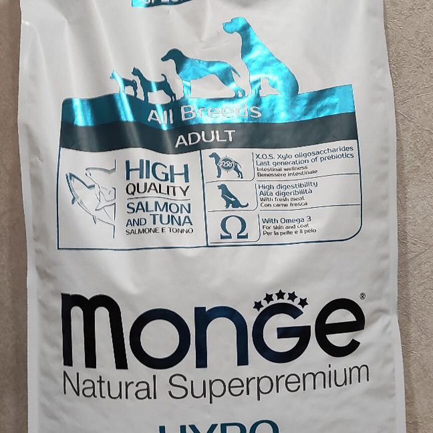 Корм для собак monge hypo 12 кг гипоаллергенный