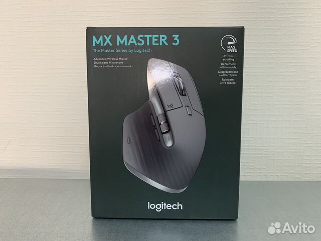 Logitech MX Master 3, серый купить в Москве | Электроника | Авито