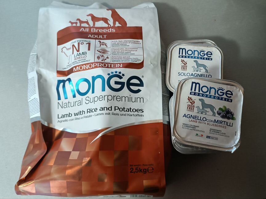 Monge корм для собак