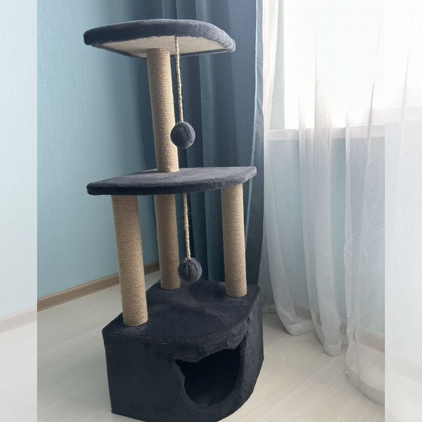 Когтеточка домик для кошки