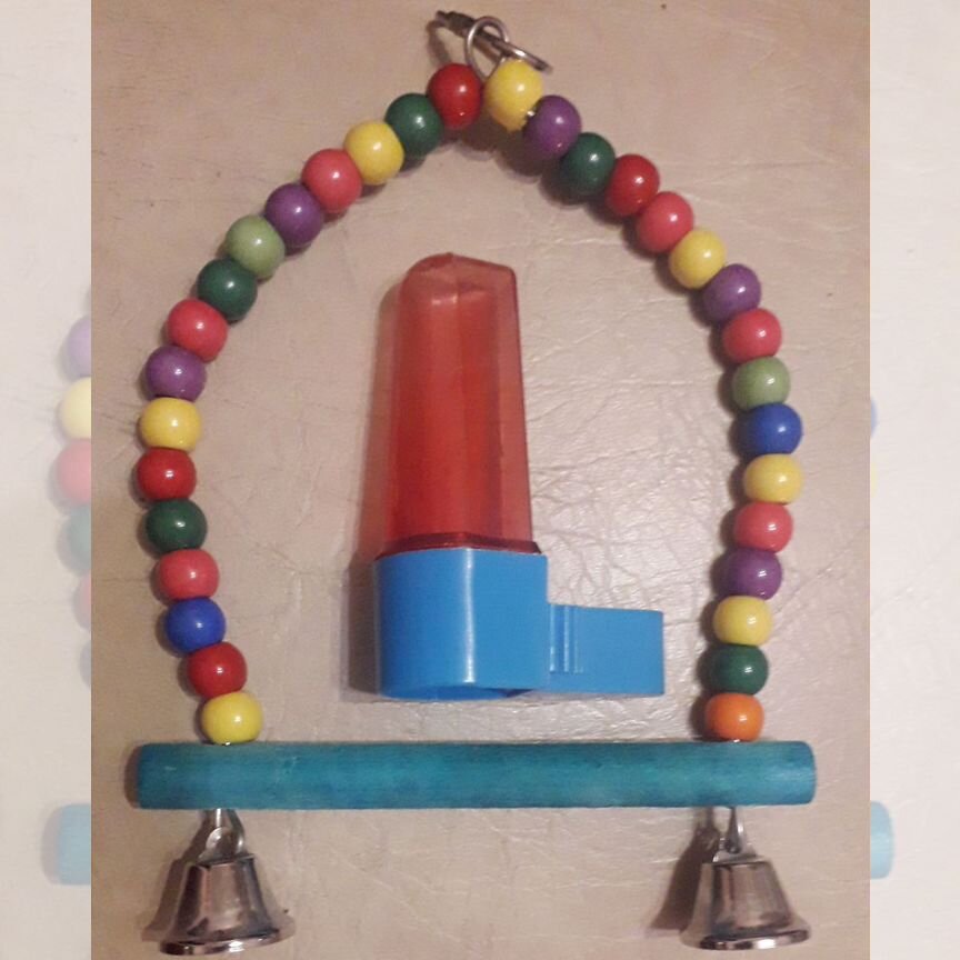 Качель и поилка для птиц