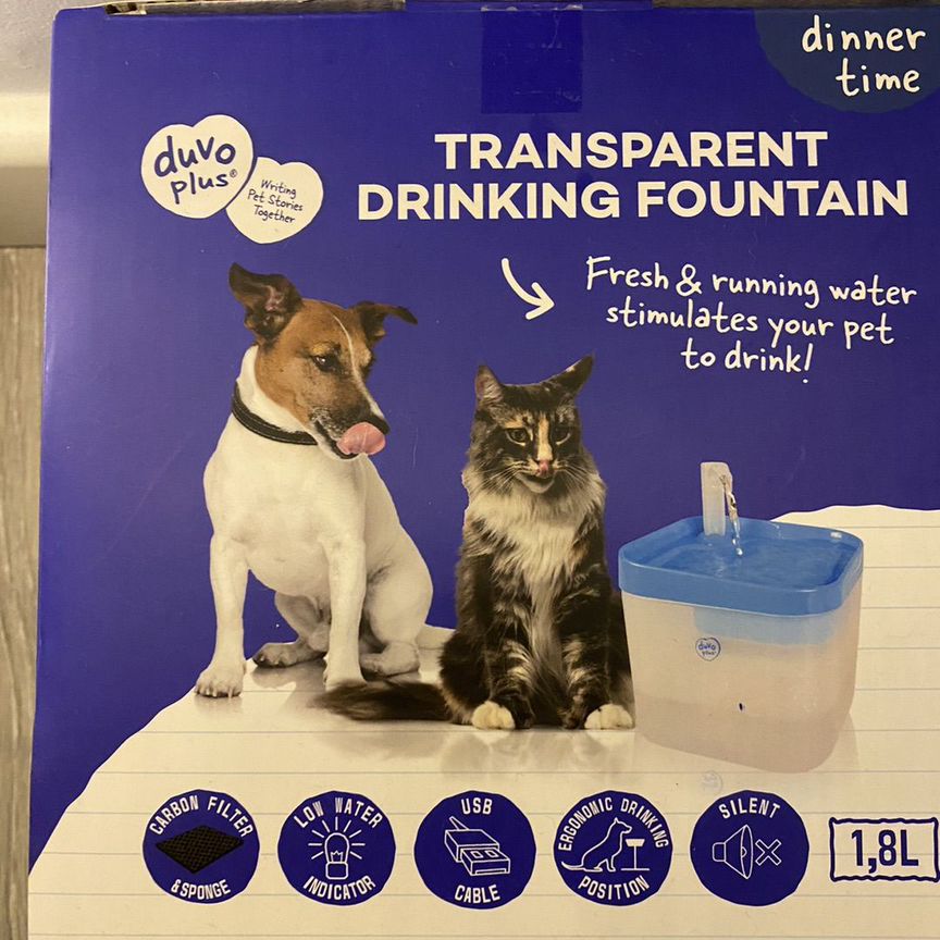 Питьевой фонтанчик для животных