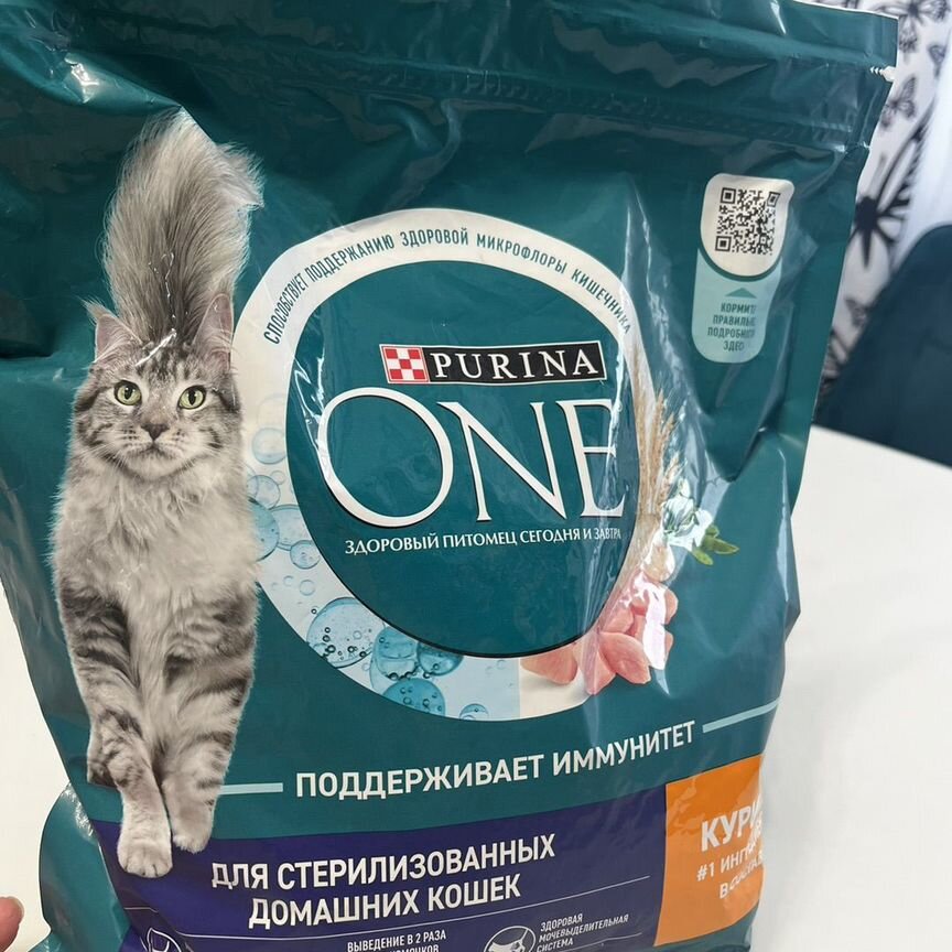 Корм для кошек purina one
